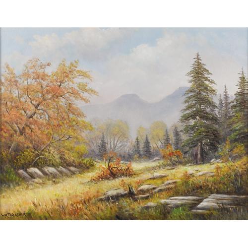 W. R. THRASHER, Early Texas Art, o/c