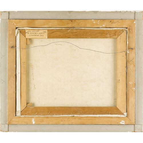 RICHARD GOETZ, Early Texas Art, o/c, 1951