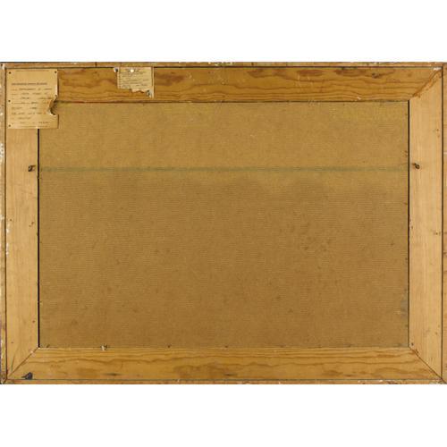 DEFORREST JUDD, Early Texas oil/masonite, 1957