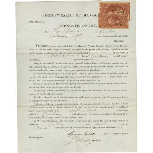 Archive of 18th and 19th Century Legal Documents