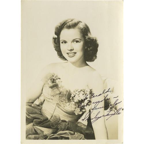Shirley Temple Autographed Photo