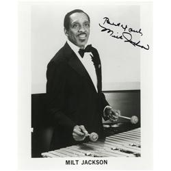 Milt Jackson Signed Photo