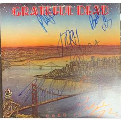 Signed Grateful Dead , Dead Set Album Cover