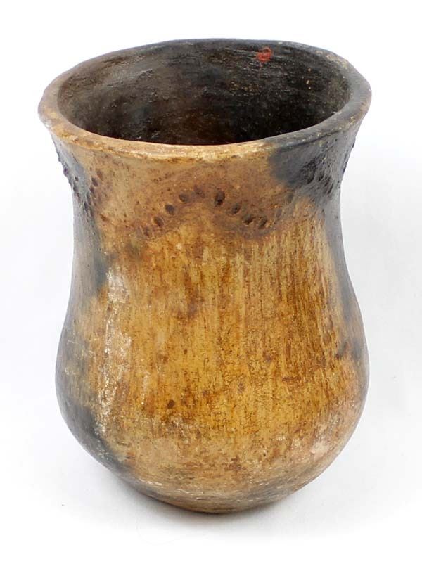 Native American Navajo Pine Pitch Drum Jar
