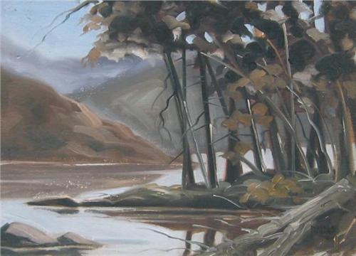 Donald Houston Curley (Canadian, 1940 -) Island Vista