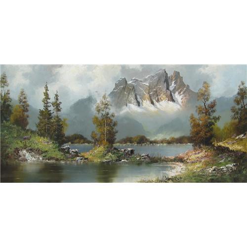 Wilmer German Oil Austrian Alps