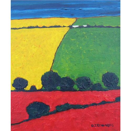 Edwards Canadian Acrylic landscape