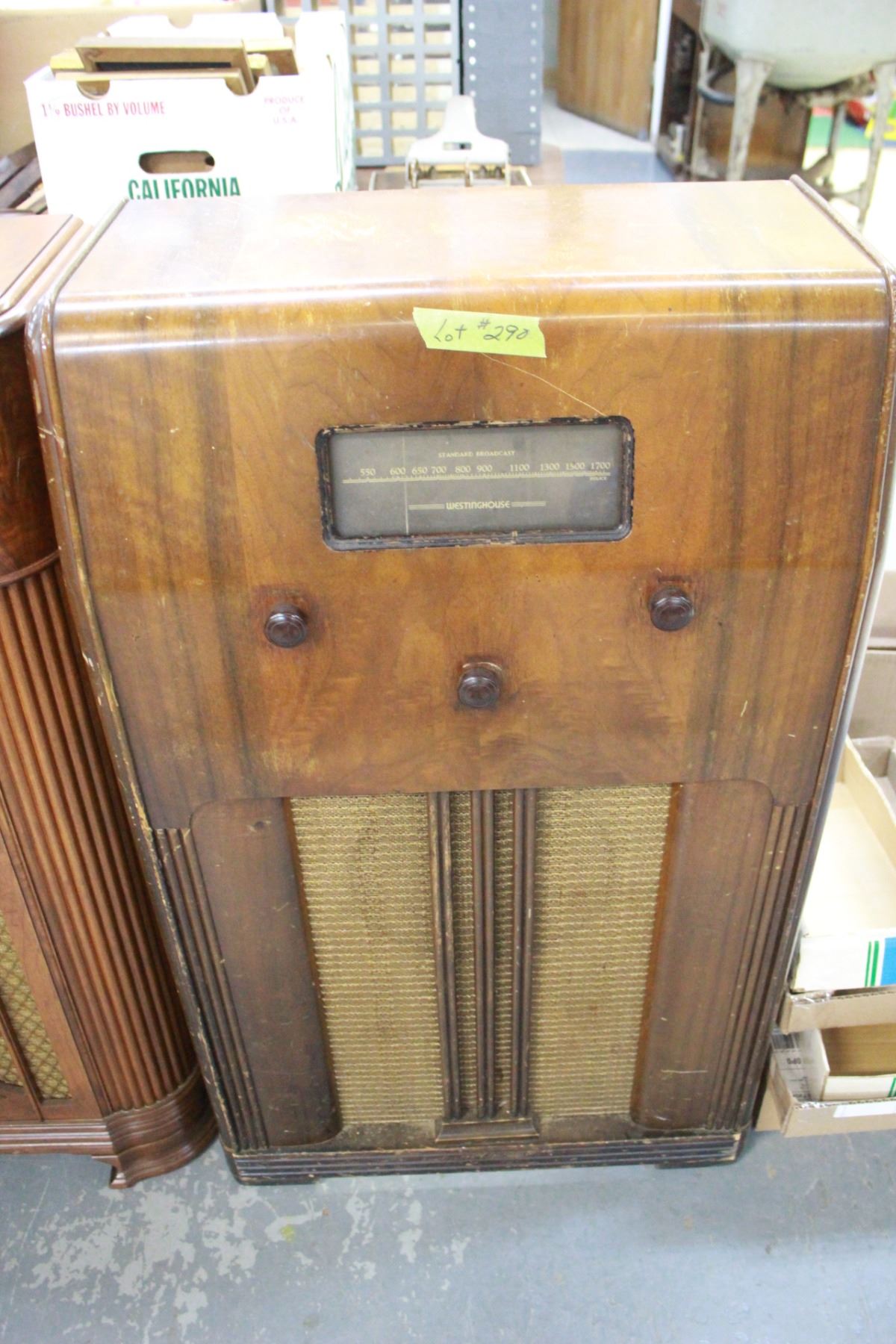 "Westinghouse" Floor Model Radio