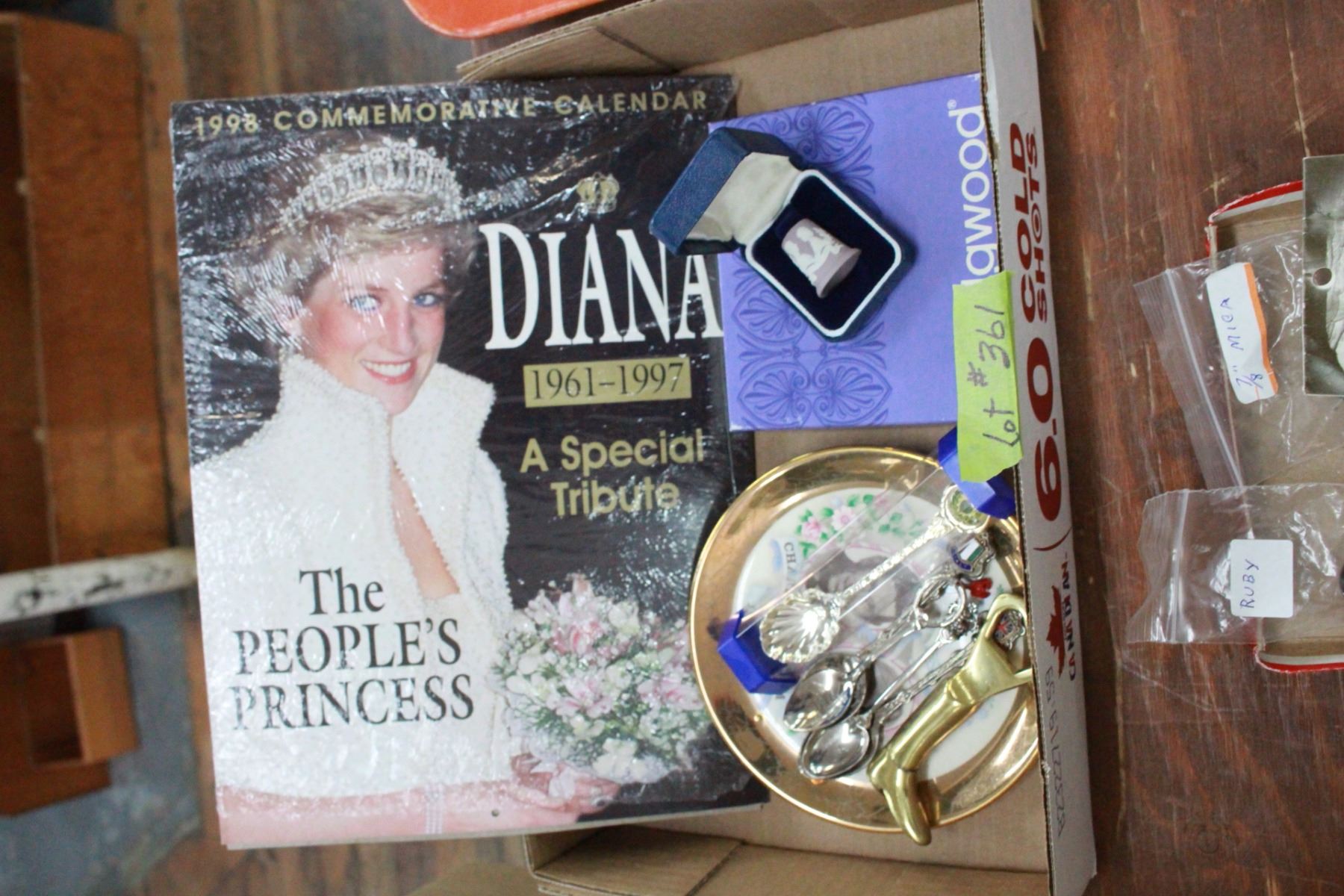 Collection of "Lady Diana" items