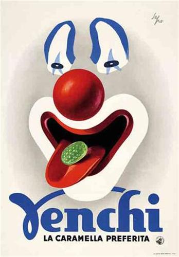Italian advertising poster - VENCHI