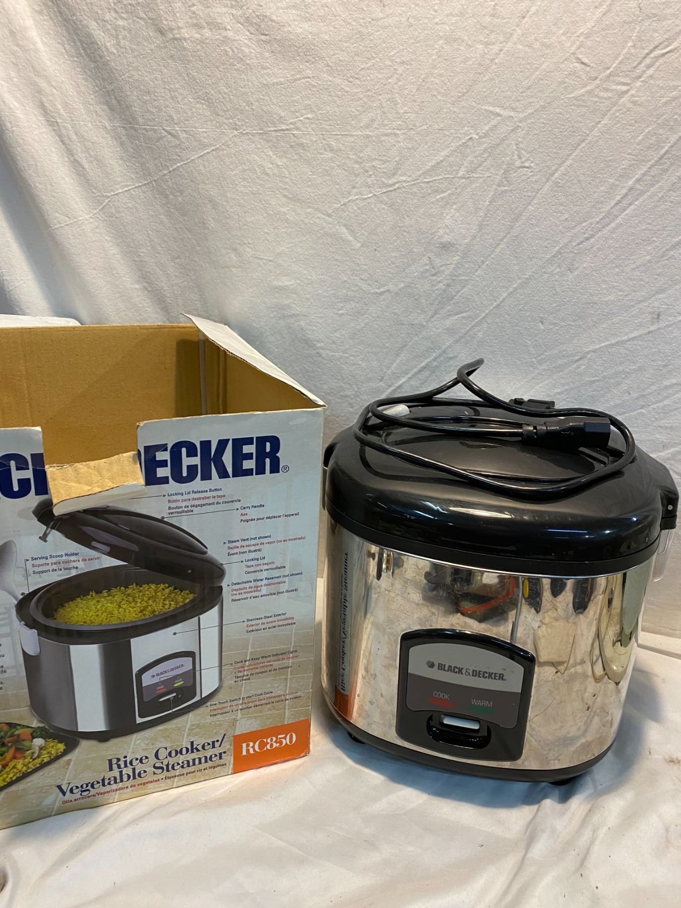 Black and Decker rice cooker