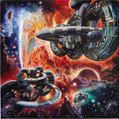 STEVEN CRISP - "Ulysses" SF Painting