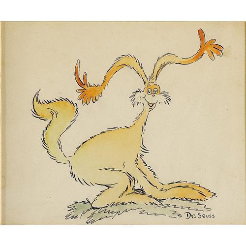 DR. SEUSS - Whimsical Creature Illustration