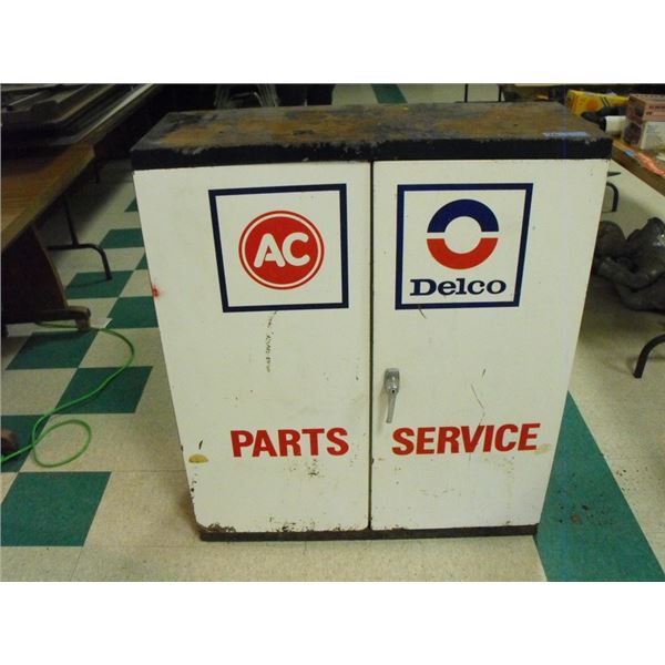 AC Delco parts cabinet