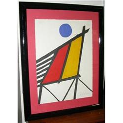 Signed Alexander Calder Lithograph Print #1580173