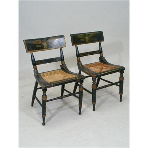 Two Baltimore Fancy Chairs, American #1580419