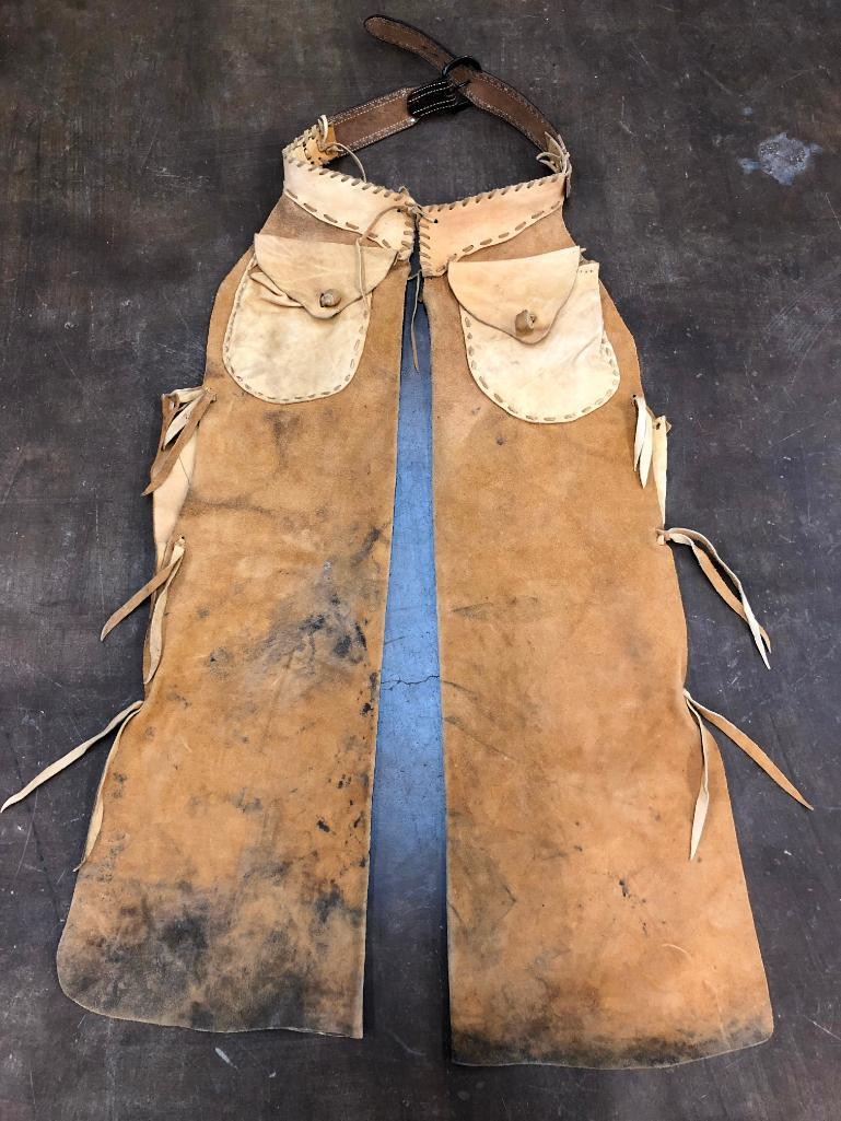 Vintage cowboy Shotgun Chaps