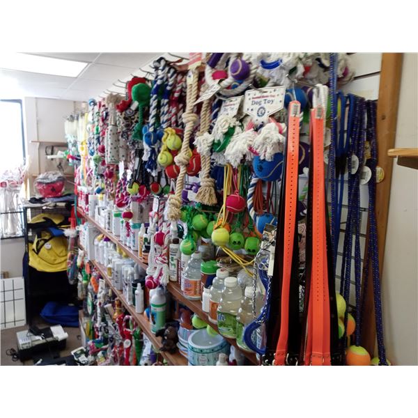 NEW STOCKED SHOWROOM PET PRODUCTS INVENTORY