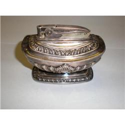 Ronson Silver Plated Desktop Lighter #1562403