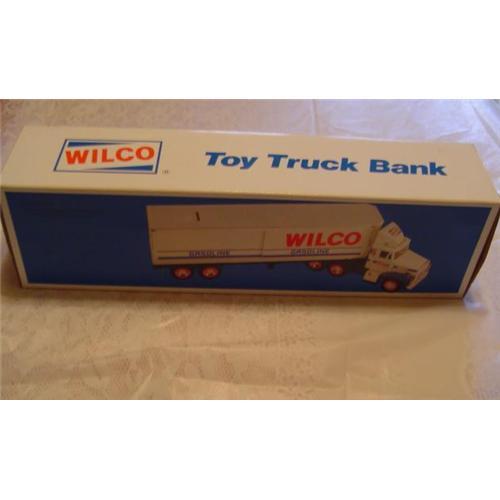 Collectors Toy- WILCO 1988 TRACTOR TRAILER BANK#1562787