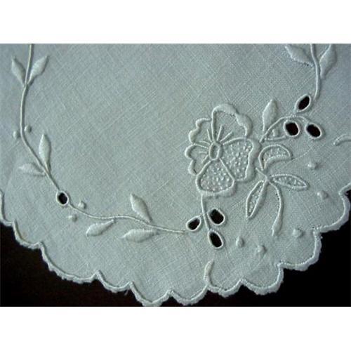 2 Marghab Style Embroidery/Cutwork DOILY's #1586886