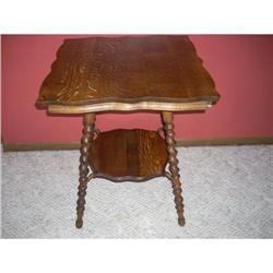 Tiger Oak Parlor Table #1606568