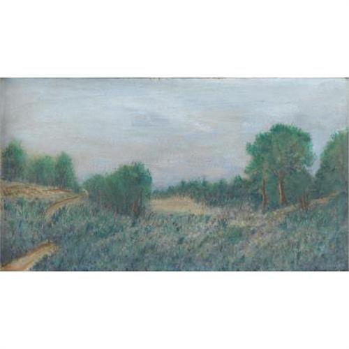 WILLIAM OUSLEY WATER PROOF OIL TEXAS BLUEBONNETS