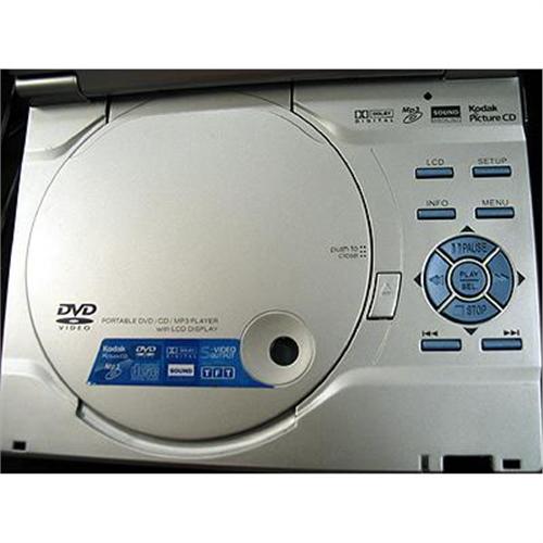 Portable DVD/CD/MP3 Player w/LCD