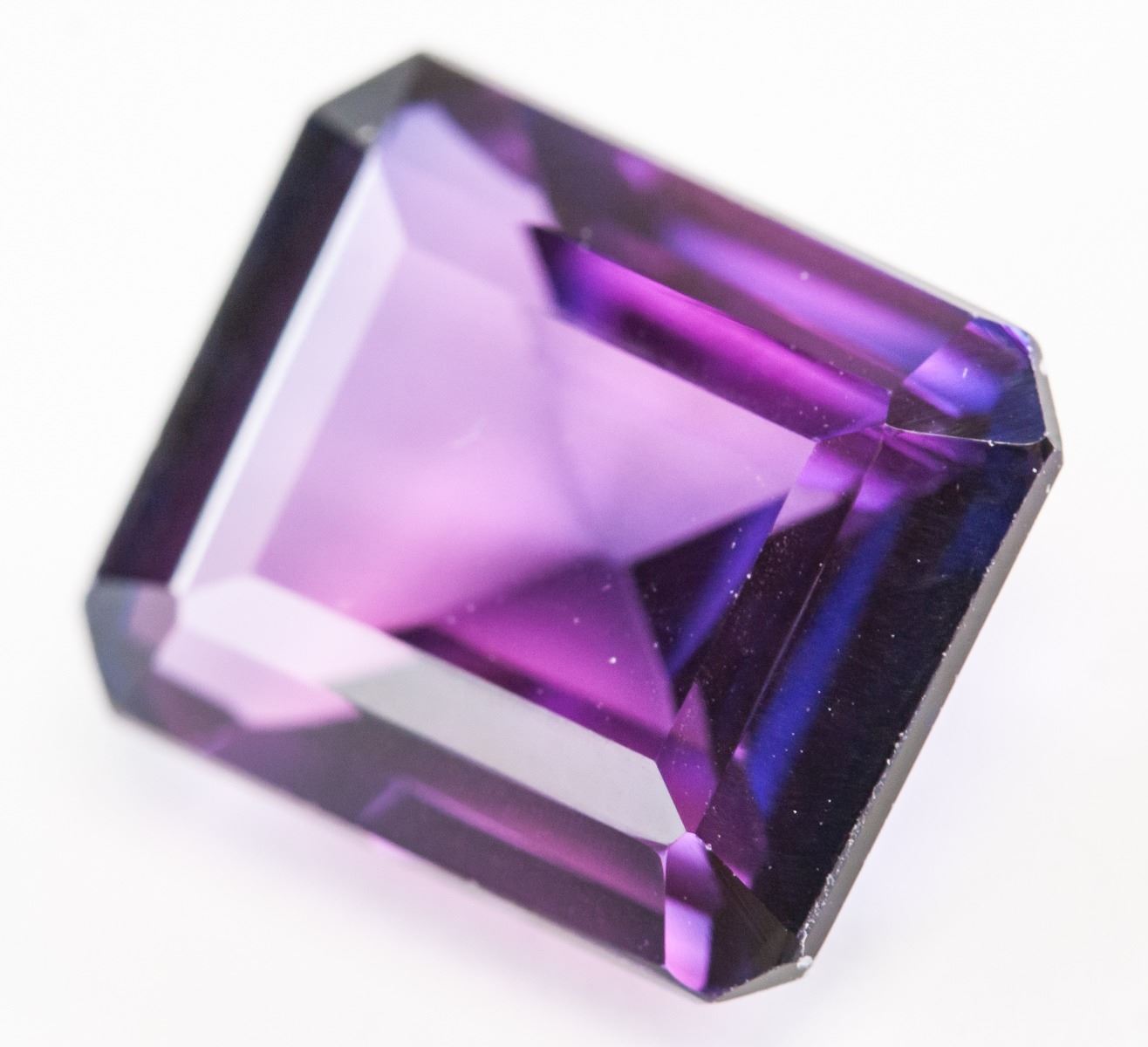 12.75ct Emerald Cut Blue Natural Alexandrite GGL