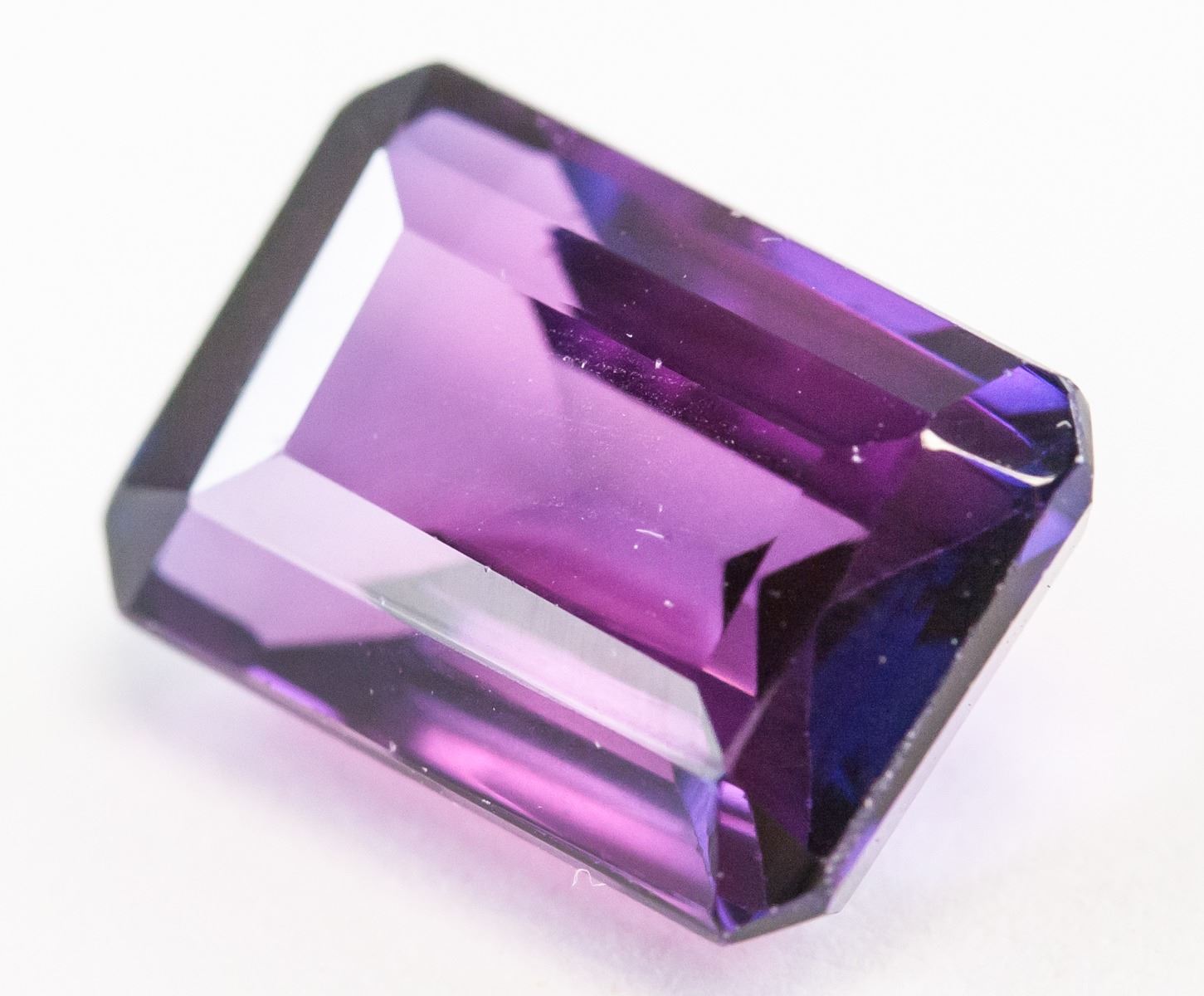 10.55ct Emerald Cut Blue Natural Alexandrite GGL