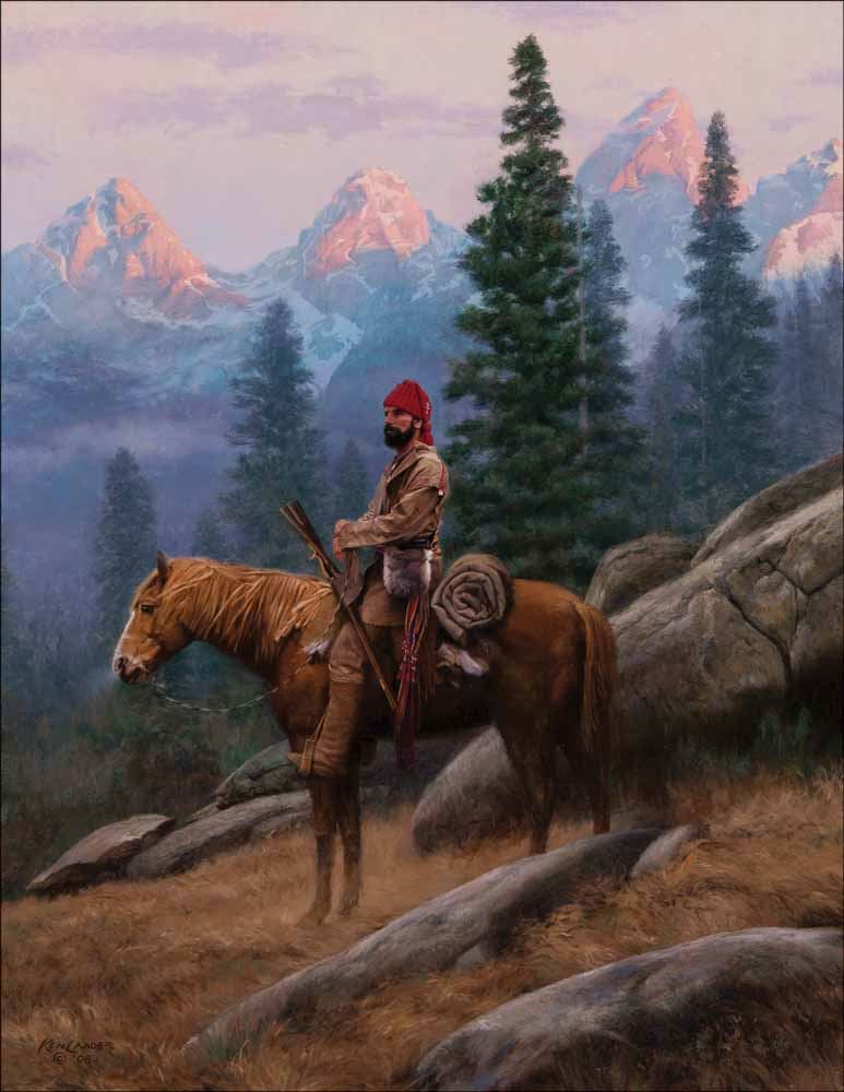 Ken Laager -Le Trois Tetons