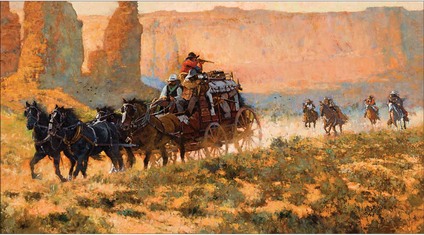 C. Michael Dudash -A Desert Dust Up