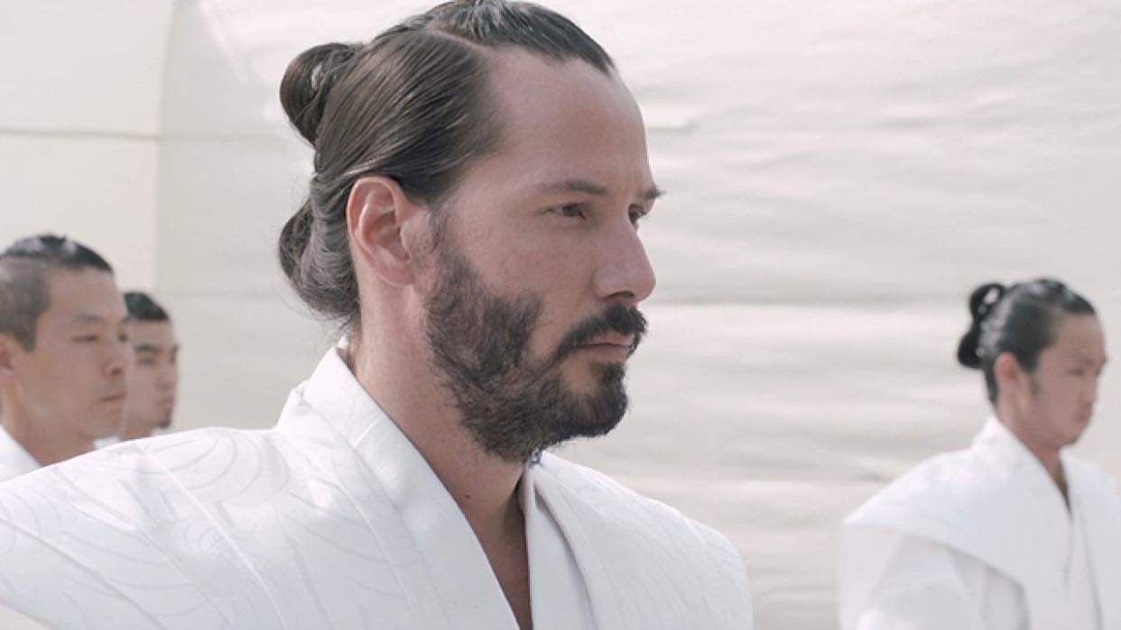 47 Ronin (2013) - Keanu Reeves (Kai) Worn White Robe