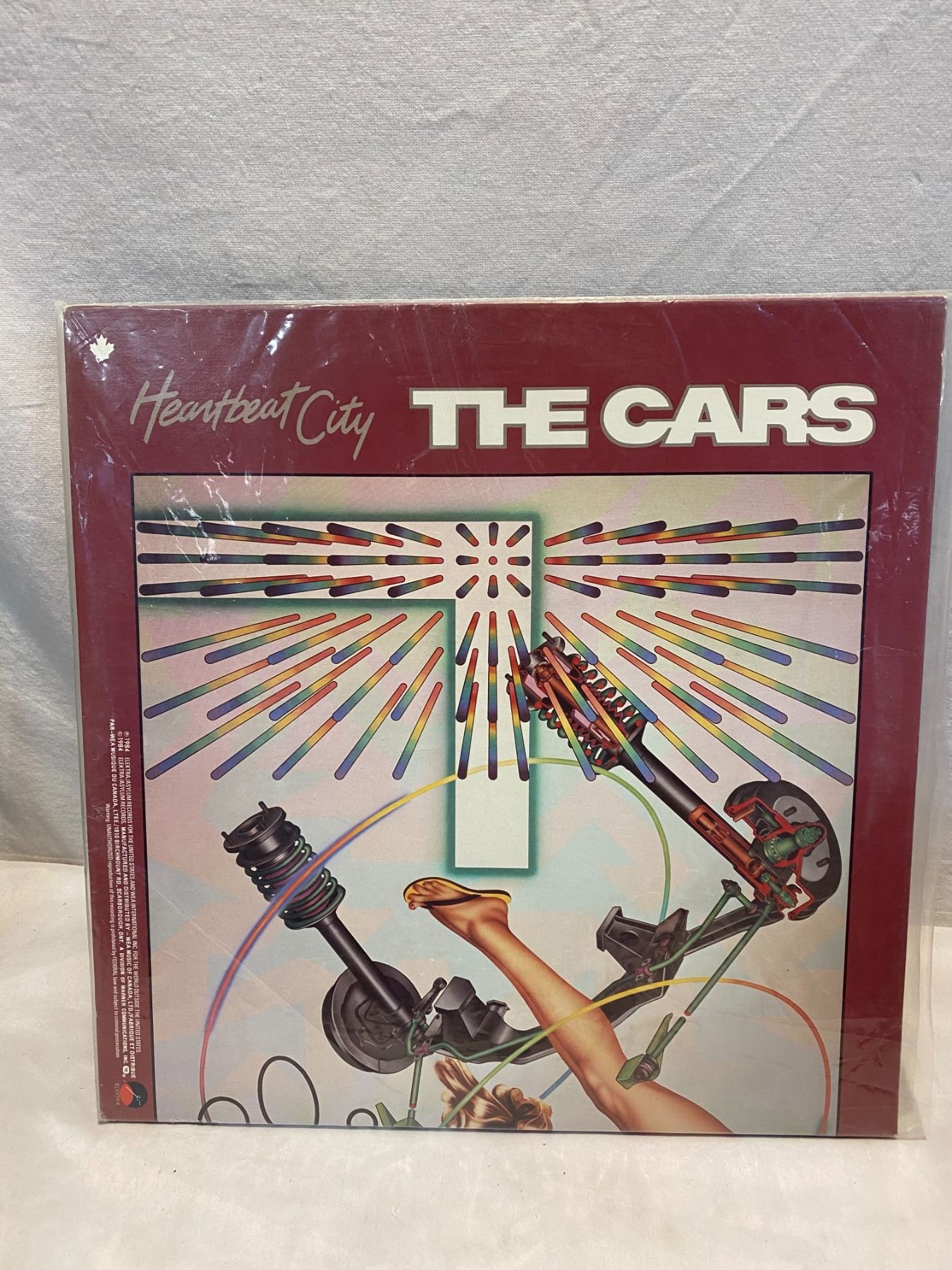 The Cars Heartbeat City record