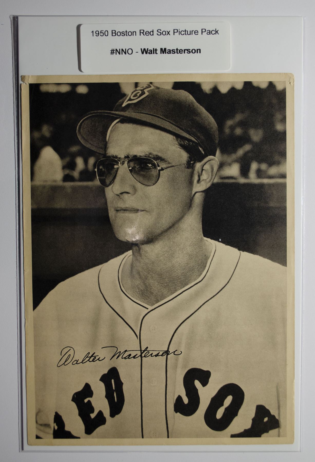 1950 Boston Red Sox Picture Pack - Walt Masterson