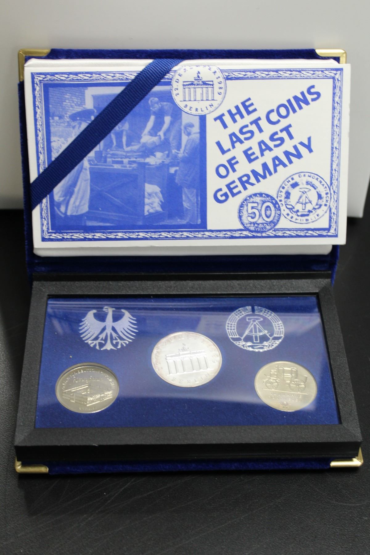 East Germany Set of 3 Coins