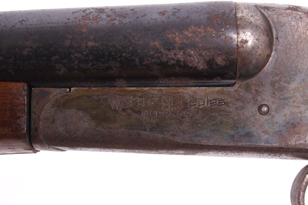 Wards Hercules Model 50 Side by Side Shotgun