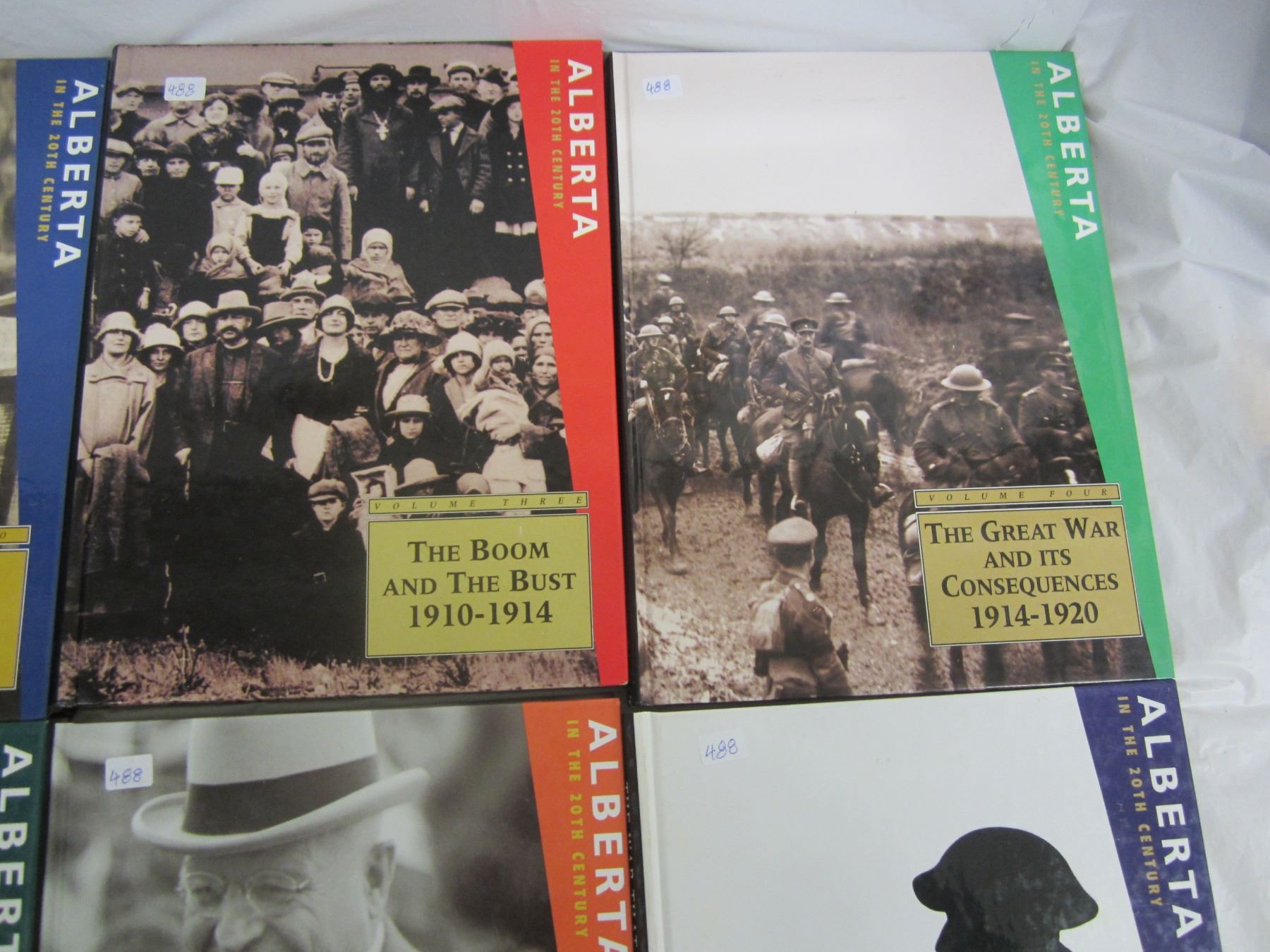 Set of 1-8 Alberta in the 20th Century History Books - Schmalz Auctions