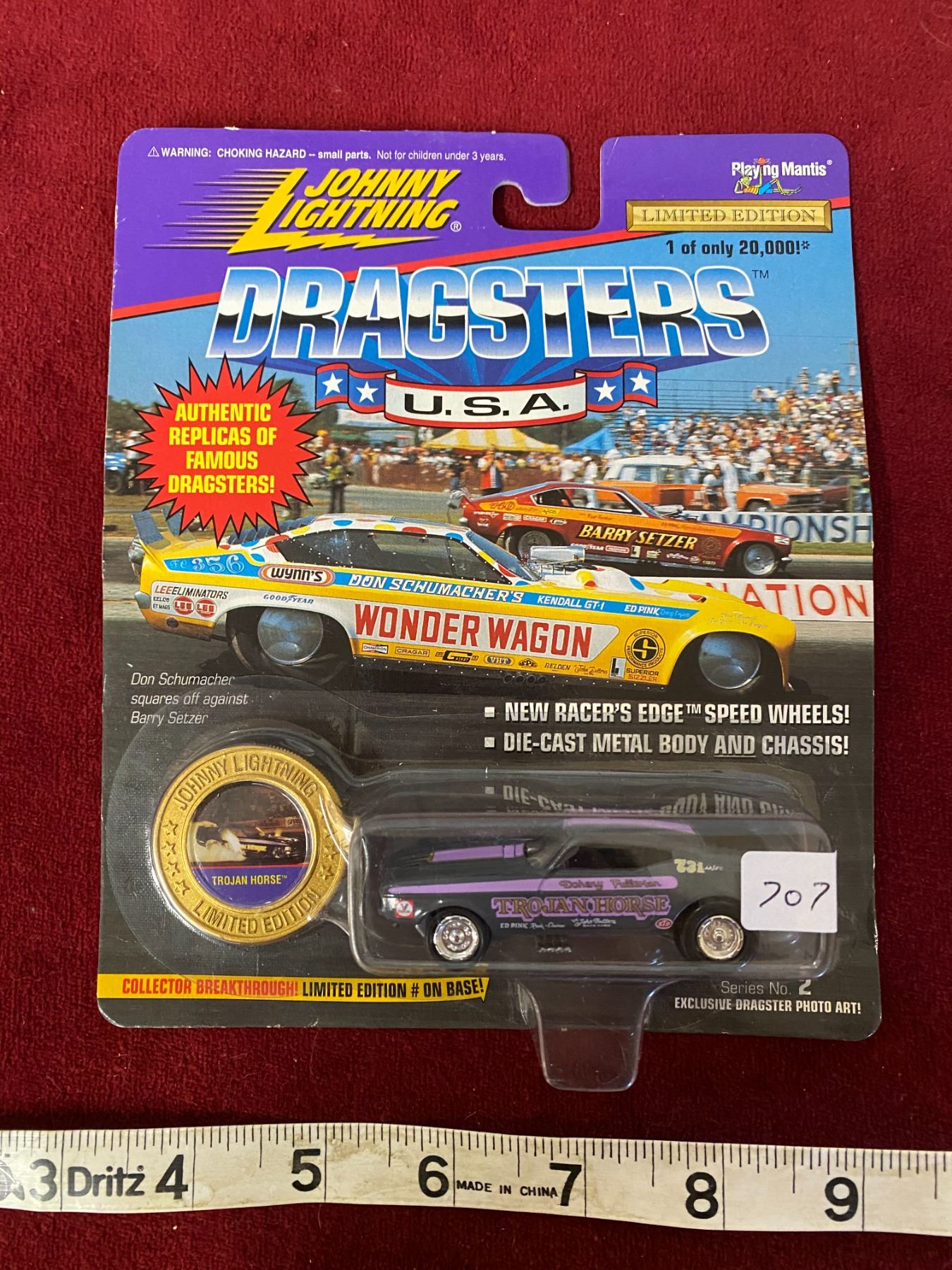 Rare Johnny Lightning Trojan Horse Mustang 1 Of 20,000 - Schmalz Auctions