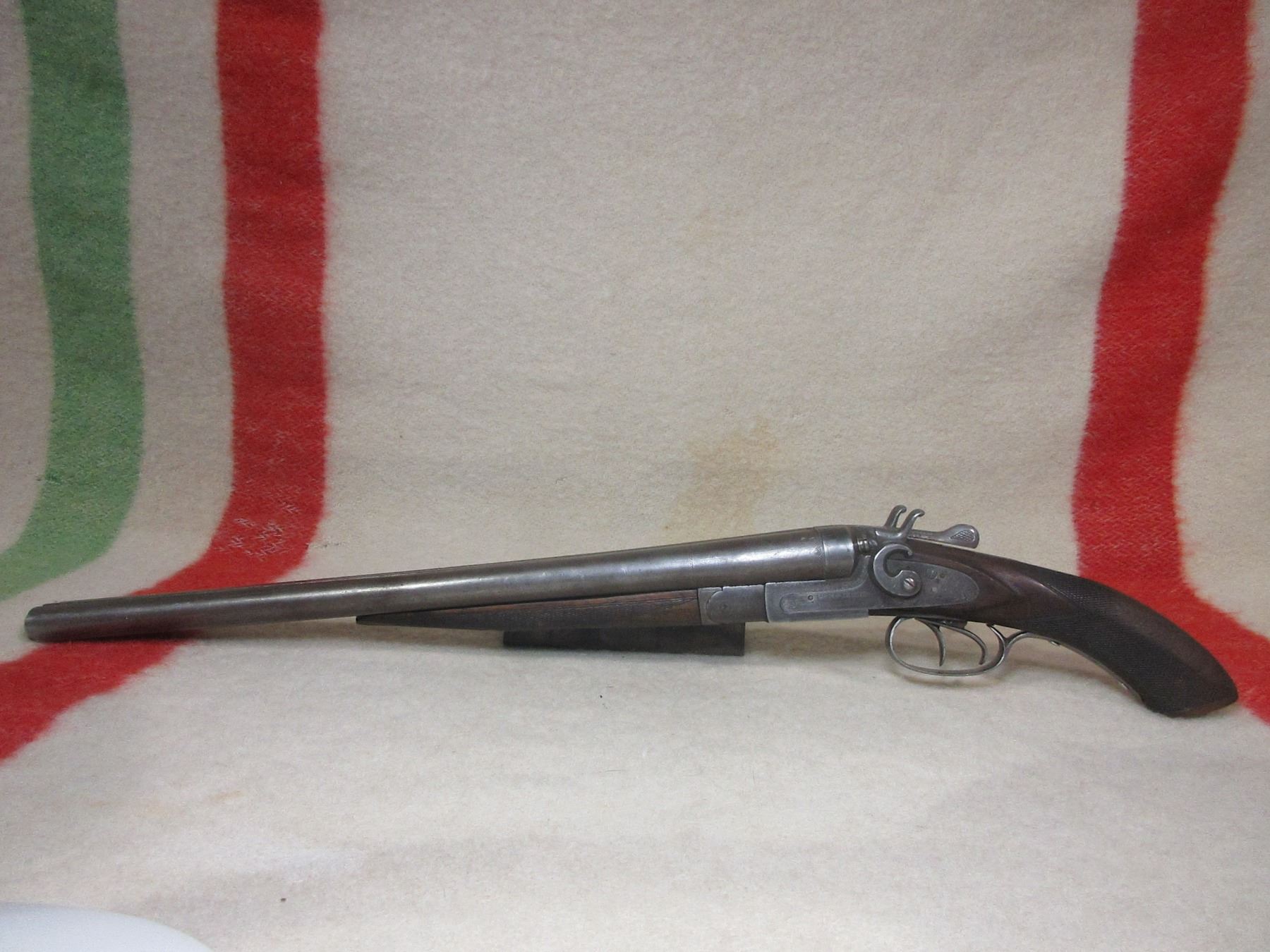 Union Arms Pistol Grip Side By Side Shotgun - 12 GA - 18" Barrel - Made ...