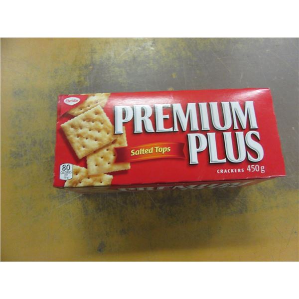PREMIUM PLUS CRACKERS (450 G) - PER BOX
