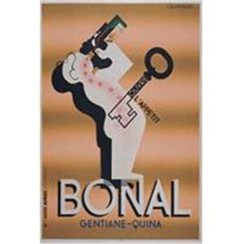 Original Cassandre poster, Bonal, Rare #1630123