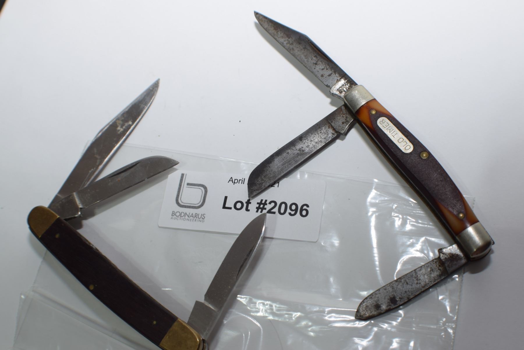 2 ANTIQUE FOLDING KNIVES SCHRADE OLD TIMER PREMIER K79 Bodnarus 2-antique-folding-knives-schrade-old-timer-premier-k79-bodnarus