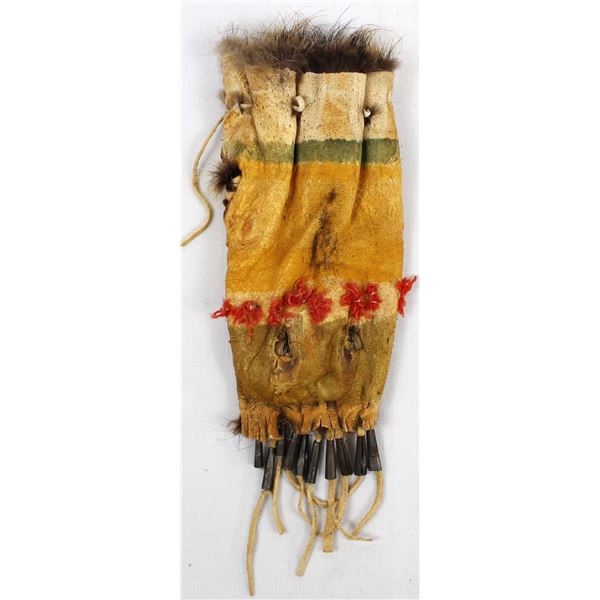 Antique Native American Leather Pouch