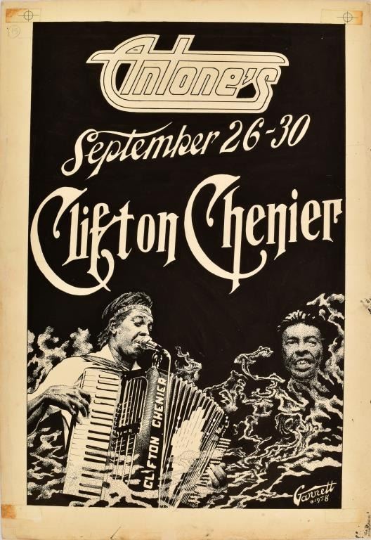 Antone's Austin Danny Garrett Original Poster Art