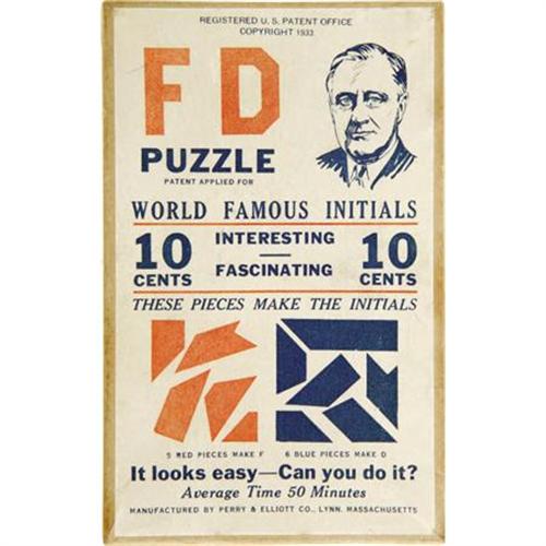 Vintage Franklin D. Roosevelt Puzzle