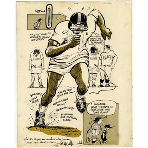 Bill Gallo - Cartoon Illustration Original Art