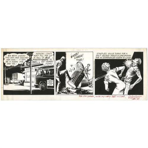 William Overgard - Steve Roper Daily Comic