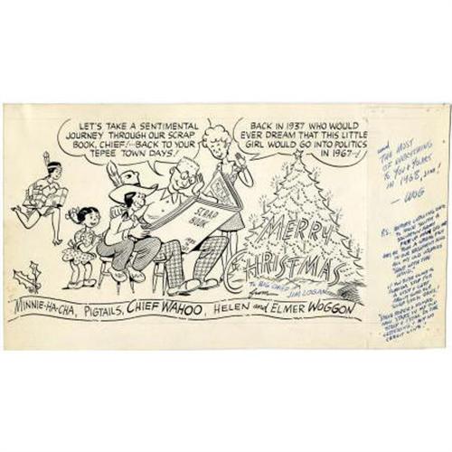 Elmer Woggon - Chief Wahoo Cartoon