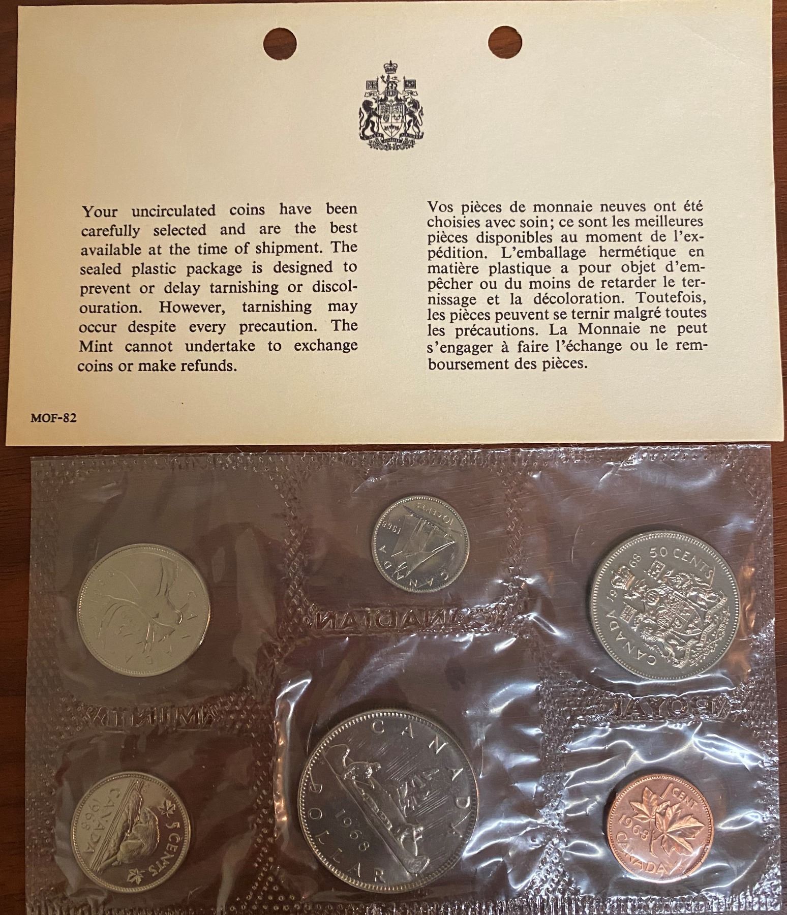 1968 Uncirculated Coin Set - Schmalz Auctions